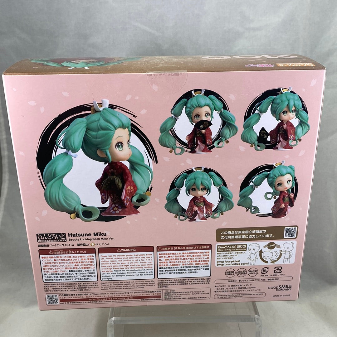 2100 -Miku: Beauty Looking Back Ver. Complete in Box| Chibi Chop Shop