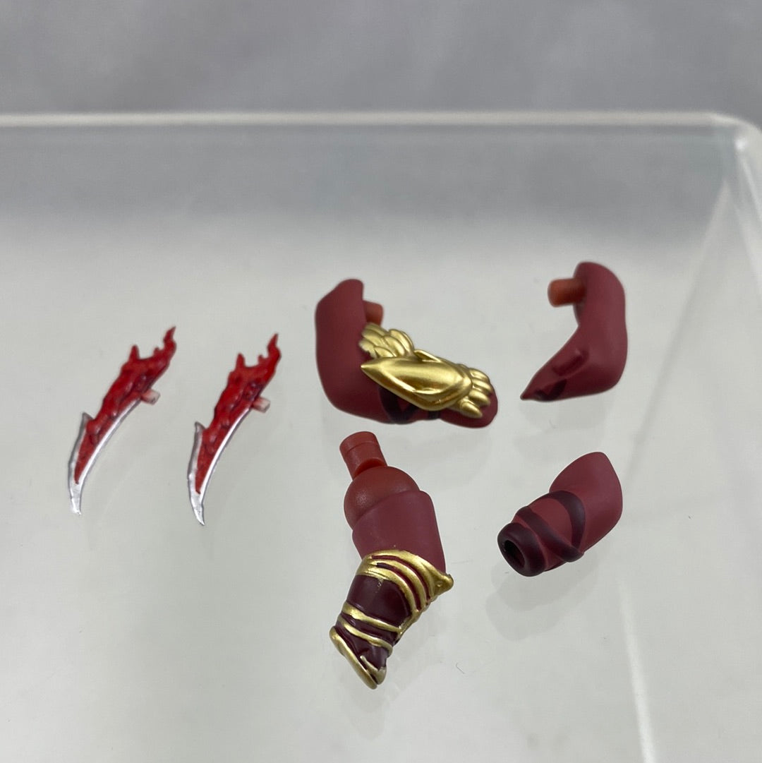 1918 -Chong Lou's Body with Wing-Like Cape and Alt. Flame Blades| Chibi ...