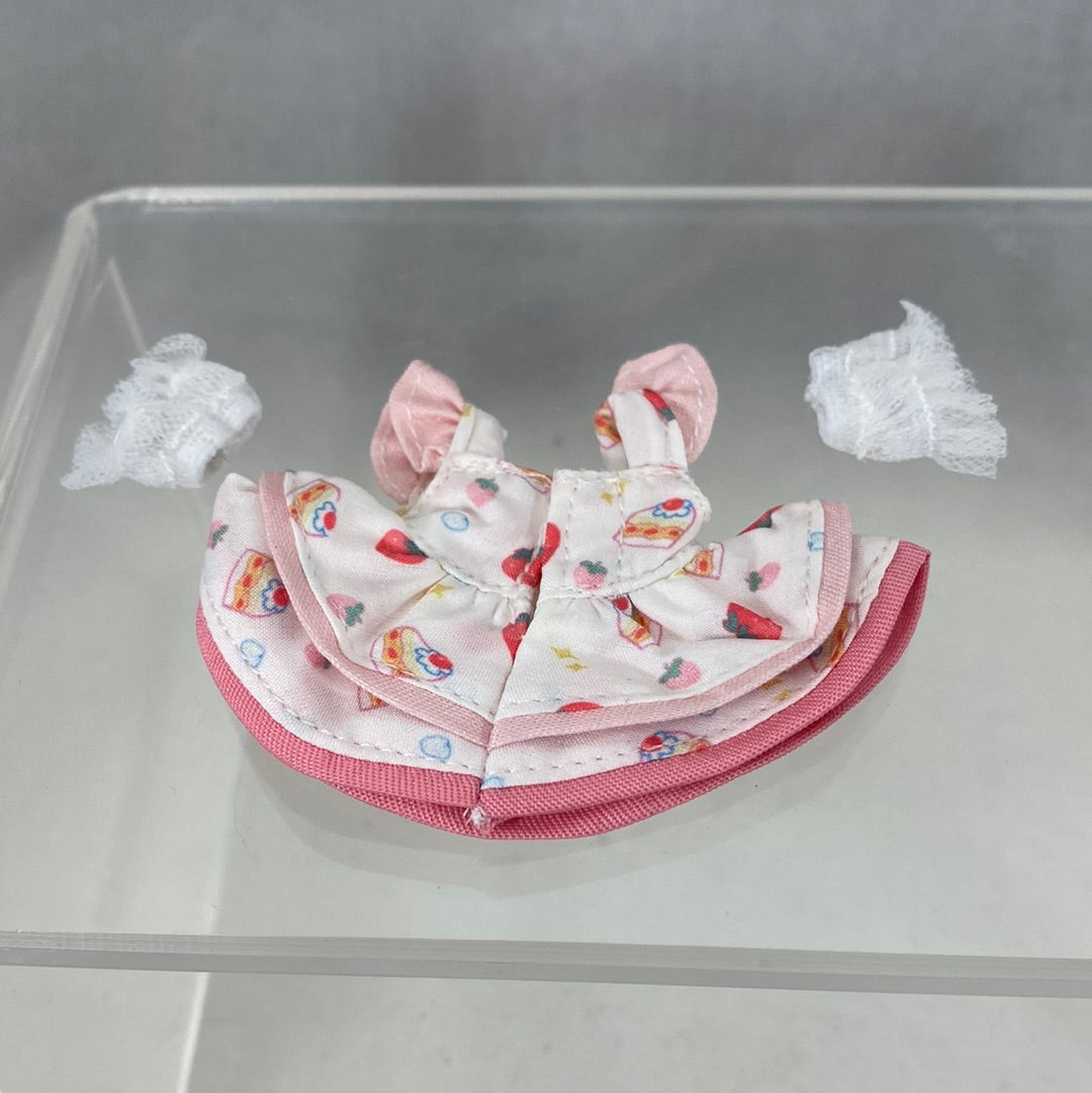 [ND113] -Tea Time Bianca's Strawberry-Themed Dress with Apron| Chibi ...
