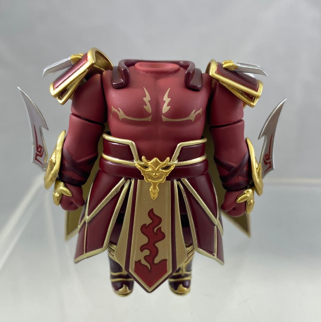 1918 -Chong Lou's Body with Wing-Like Cape and Alt. Flame Blades| Chibi ...