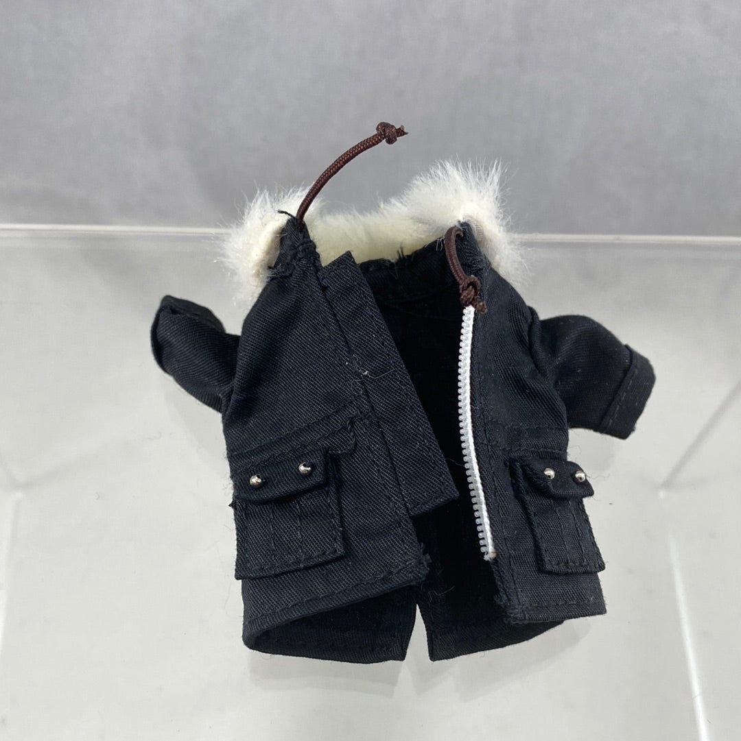 [ND78] Nendoroid Doll: Warm Clothing Mod Coat (Black)| Chibi Chop Shop