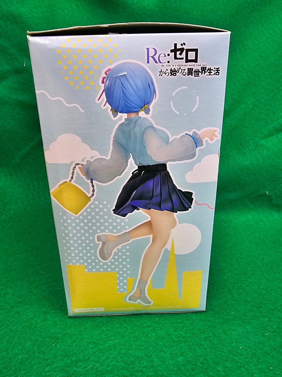 TAITO ReZero Rem outfit to go prize figure| Chibi Chop Shop