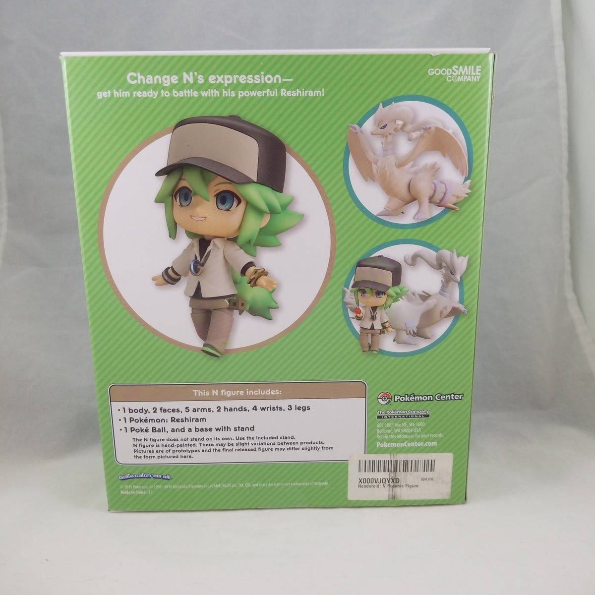 537 - Pokemon Trainer N Complete in Box| Chibi Chop Shop