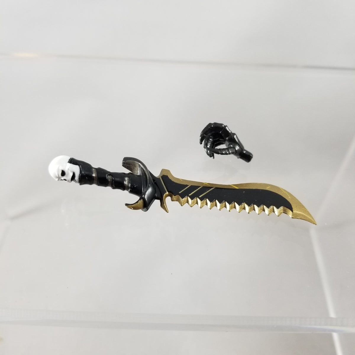 145 -Black Gold Saw's, King Saw, with Skeletal Hand| Chibi Chop Shop