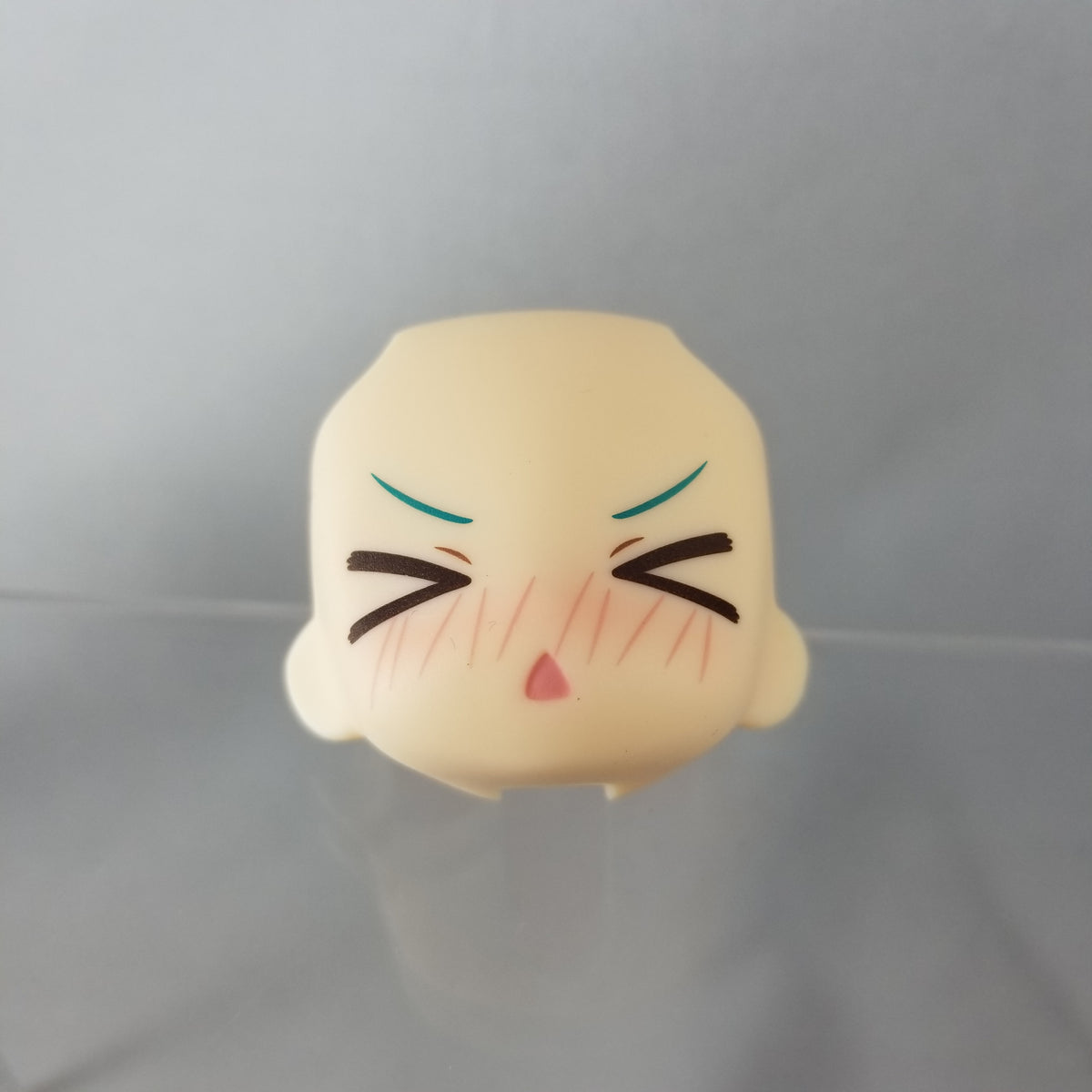 570-3 -Snow Owl Miku's Chibi, Blushing Face| Chibi Chop Shop