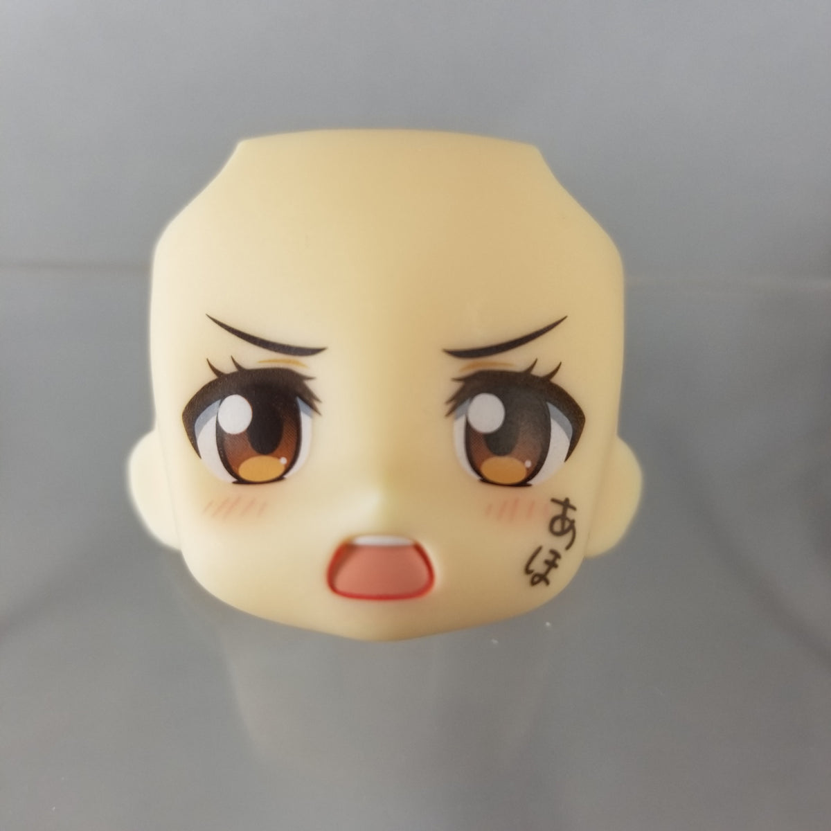802-2 -Mitsuha's Face with Writing on Her Cheeks| Chibi Chop Shop