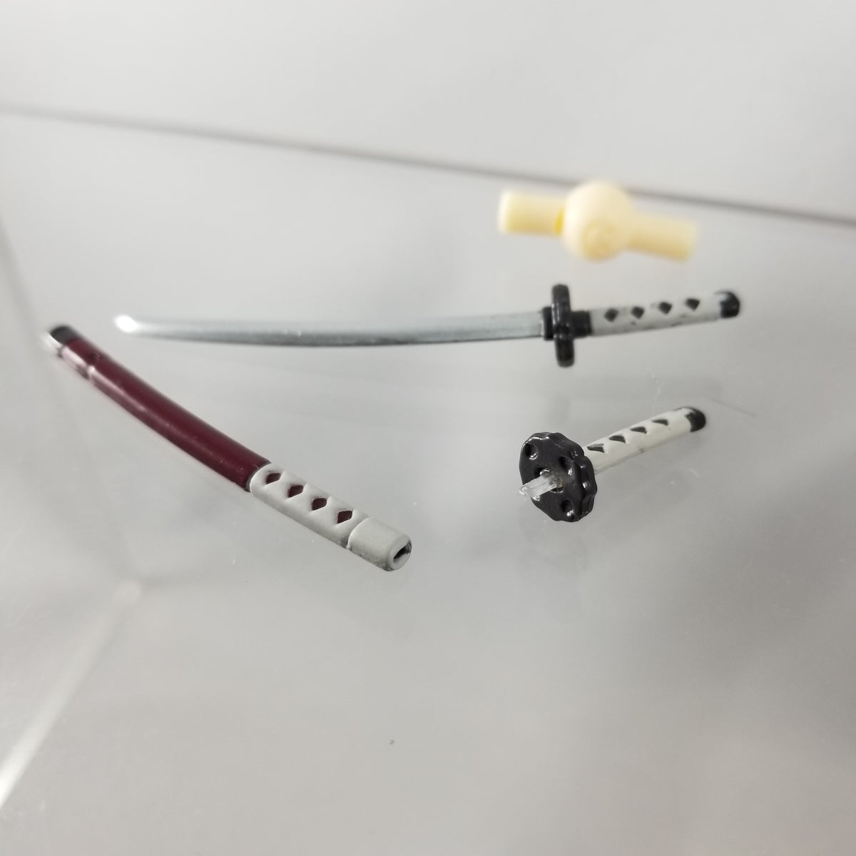 810 -Okanehira's Sword Drawn & Sheathed| Chibi Chop Shop