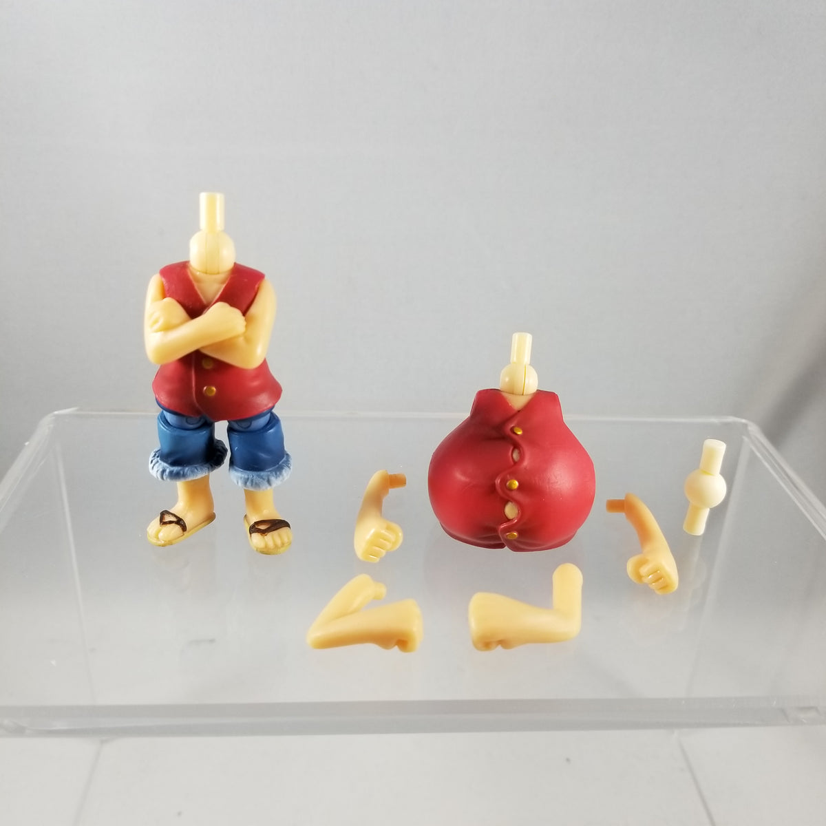 Chibi-Arts -Monkey D. Luffy's Body with Alternate Bloated Belly Piece ...