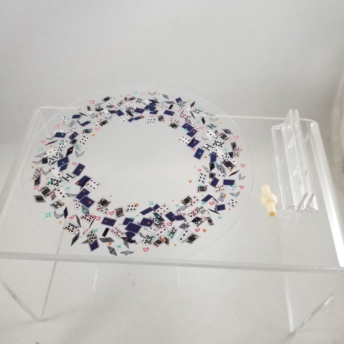 785 -Magical Miku 5th Anniversary Vers. Clear Circular Playing Card Ba ...