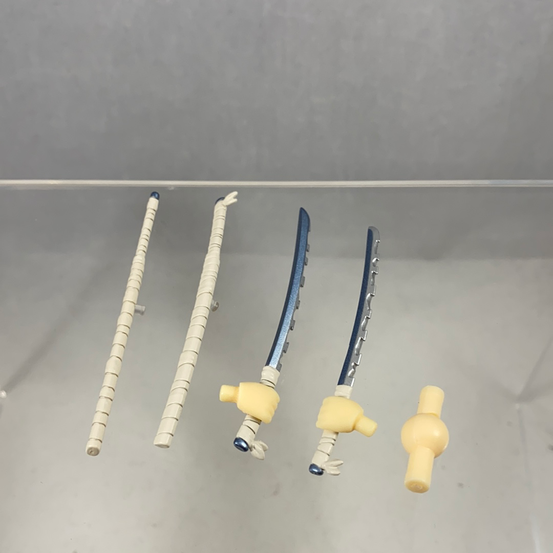 1361 -Inosuke's Swords, Sheaths, and Swinging Effect Pieces| Chibi Chop ...