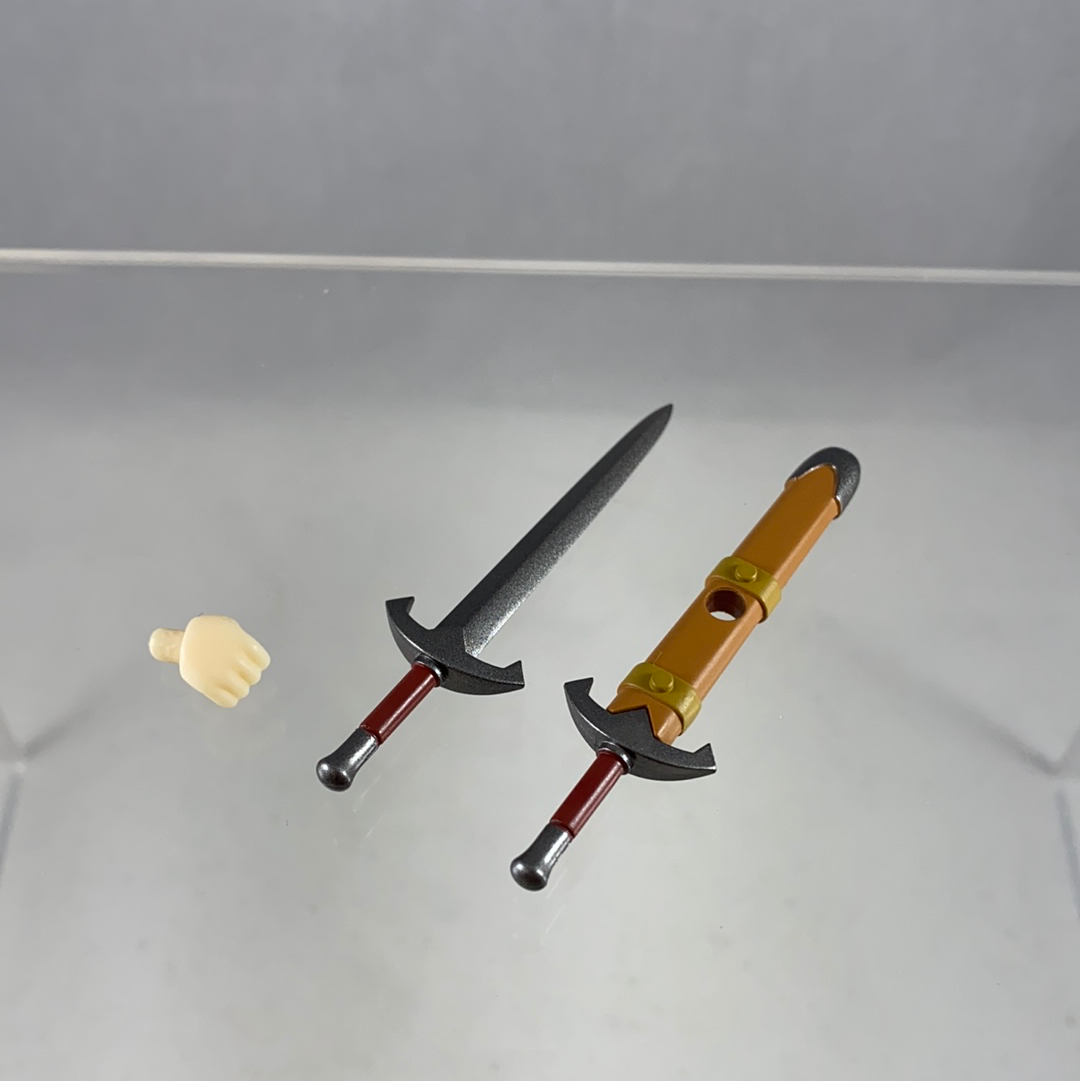 1285 -The Luminary's Cobblestone Sword & Sheath| Chibi Chop Shop