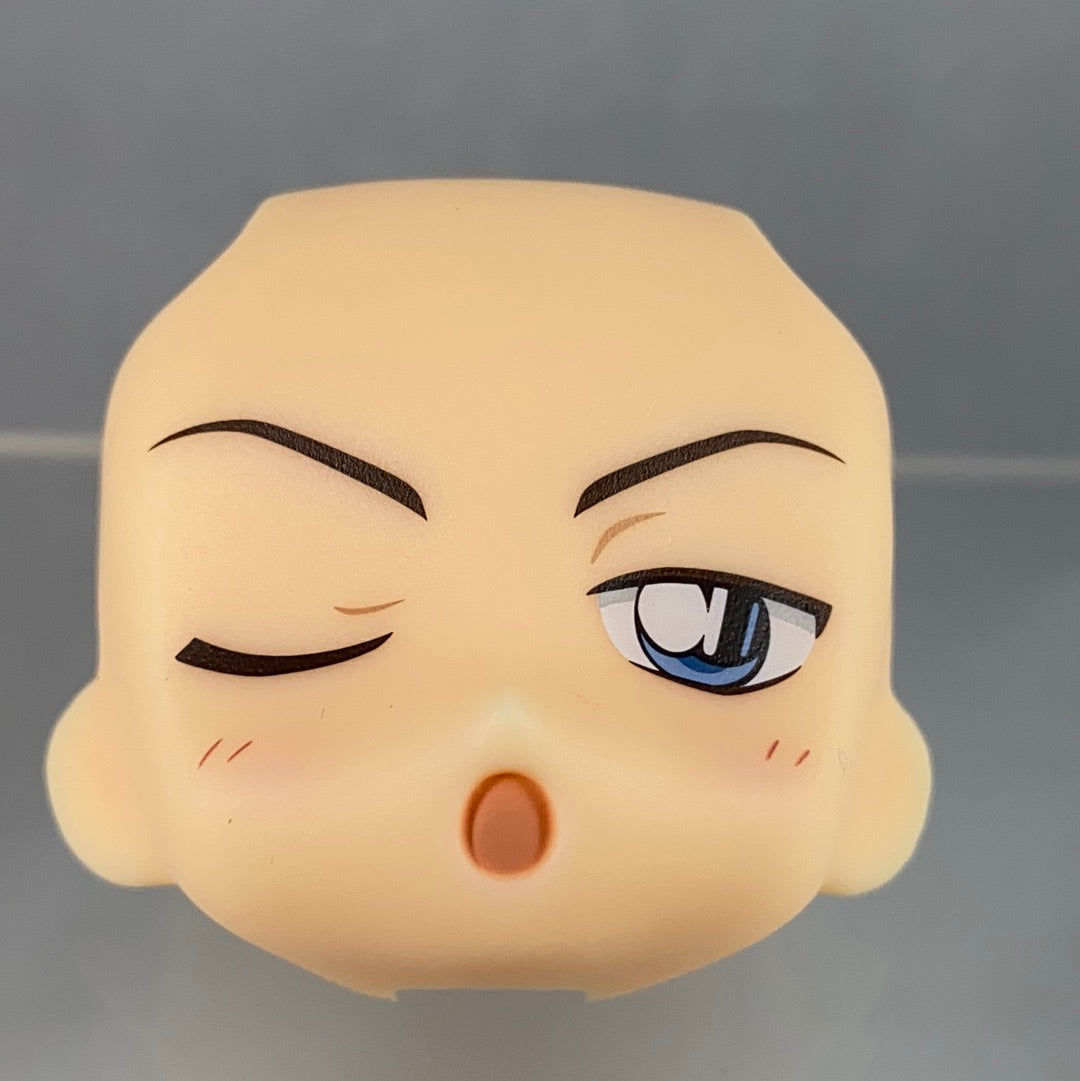 1357-2 -Shinichi's Blushing, Winking Face| Chibi Chop Shop