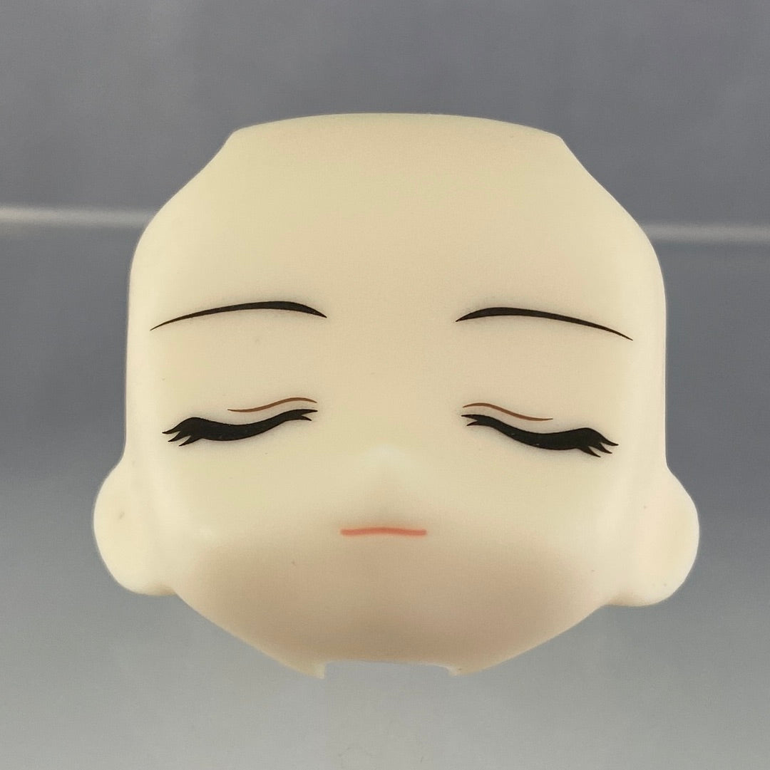 1733-2 -Long Kui/Blue Closed Eye Face| Chibi Chop Shop