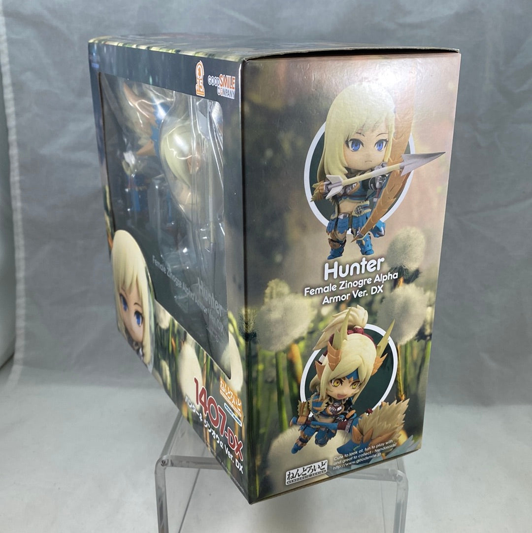 1407 -Hunter: Female Zinogre Alpha Complete in Box| Chibi Chop Shop
