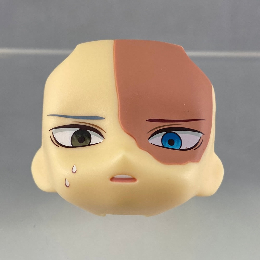 1693-3 -Shoto Todoroki: Stealth Suit Ver. Perplexed Face| Chibi Chop Shop