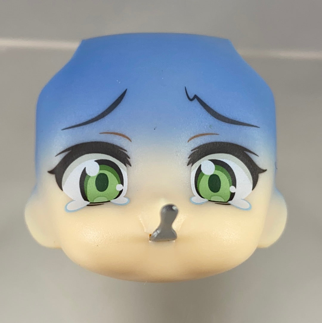 1480-2 -Karyl's Eating, Blue Faced, Crying Face| Chibi Chop Shop