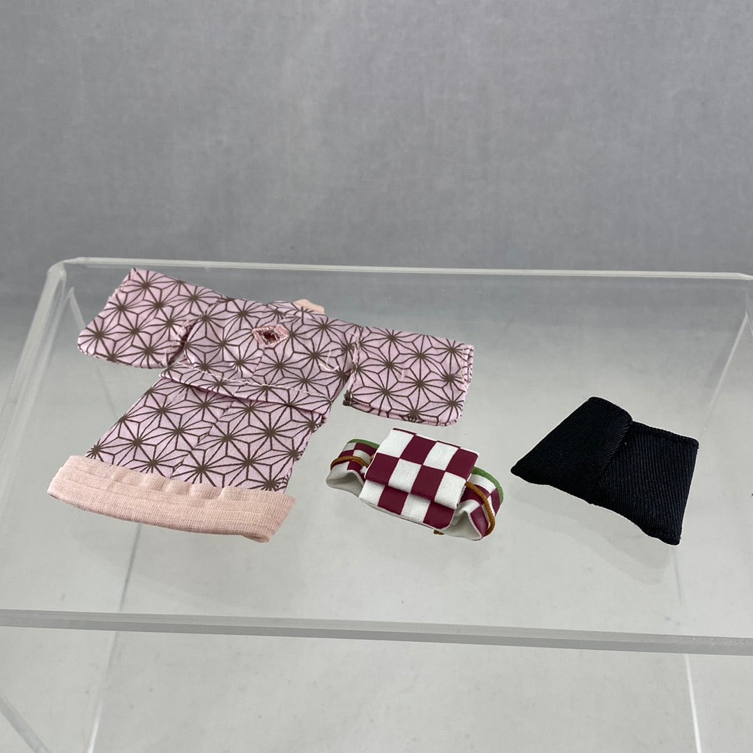 ND65 -Nezuko's Kimono, Obi, and Underwear| Chibi Chop Shop