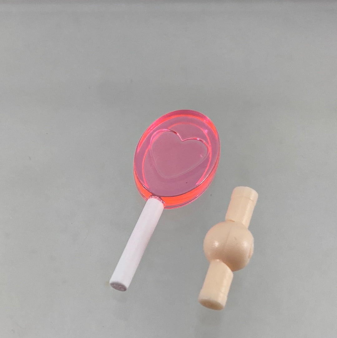 613 -Peko-chan's Pink Giant Lollipop (Pink Heart)| Chibi Chop Shop