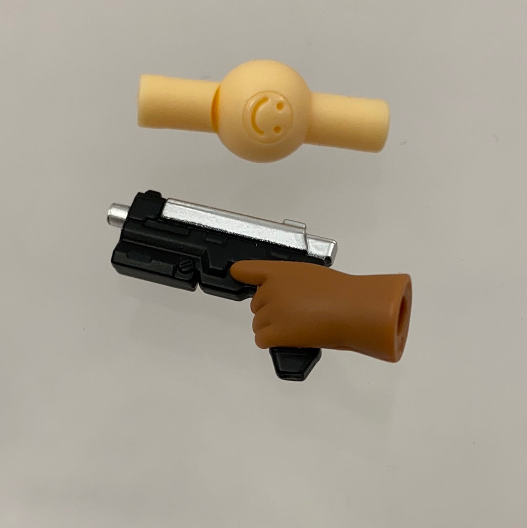 1531 - V (Female) Black & Silver Pistol Ver 1| Chibi Chop Shop