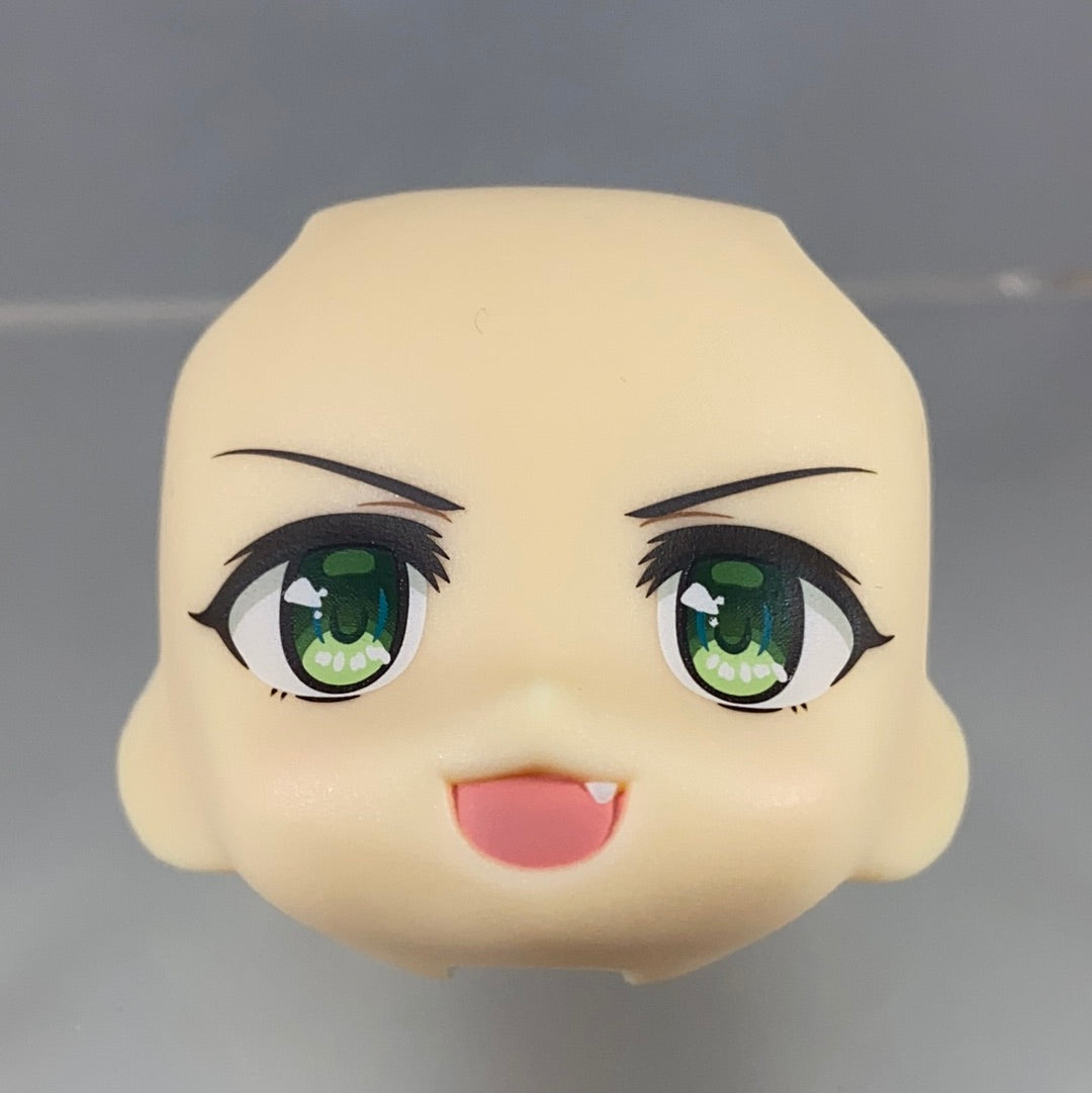 1480-3 -Karyl's Smiling, Confident Face with Fang| Chibi Chop Shop