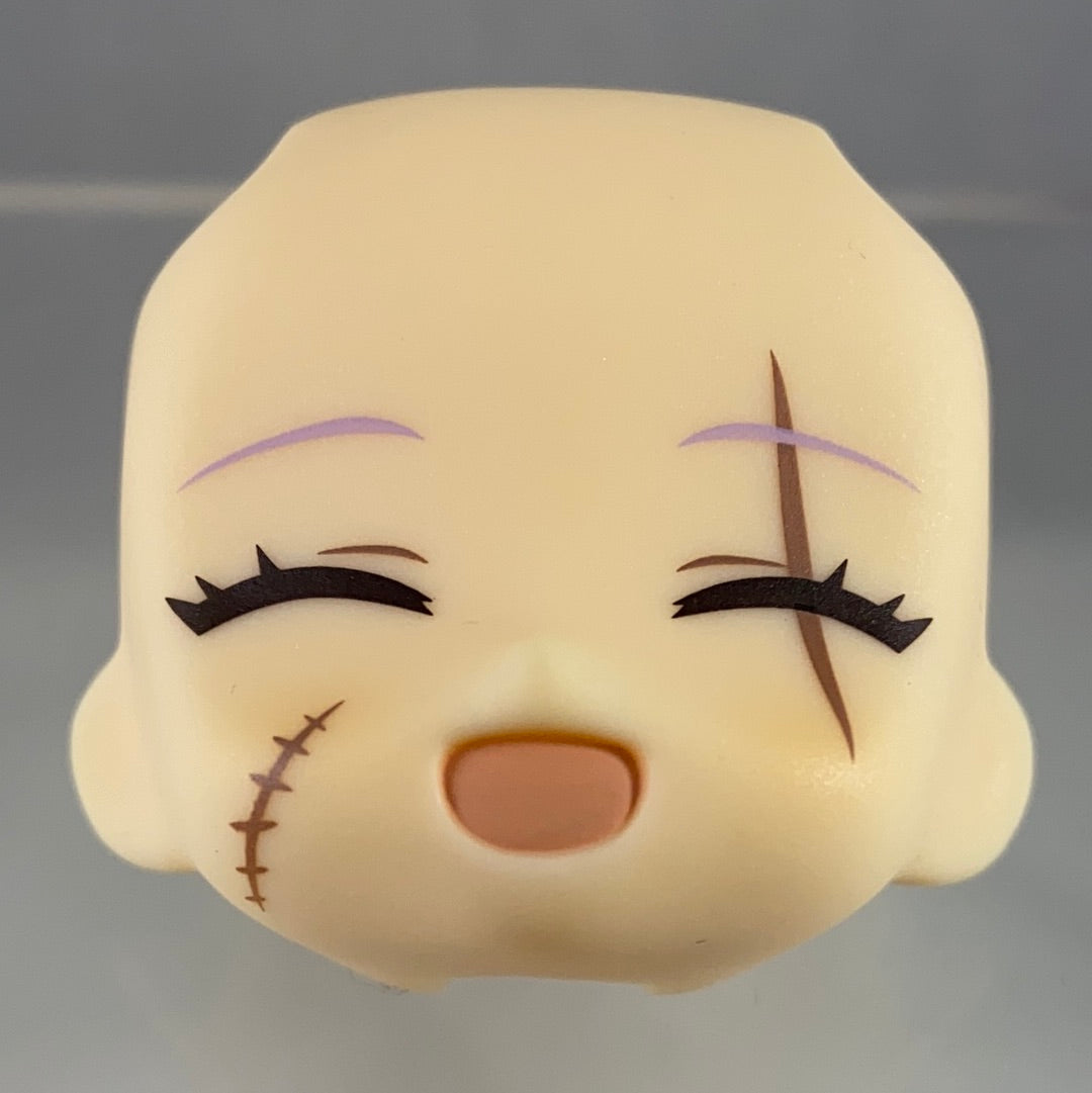 1515-3 -Assassin/Jack the Ripper's Smiling Closed-Eye Face| Chibi Chop Shop