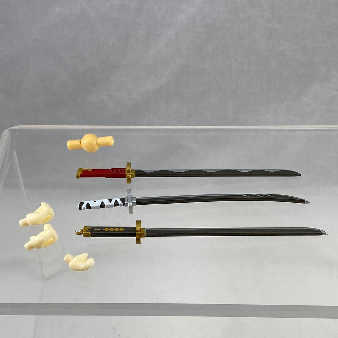 1449 -Onikiri's Swords Higekiri, Tomokiri and Shishi no Ko| Chibi Chop Shop